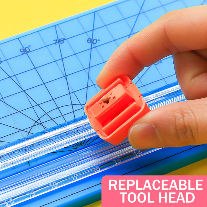 Portable Paper Trimmer Plastic Paper Cutter A4 Size Office Cutting ...