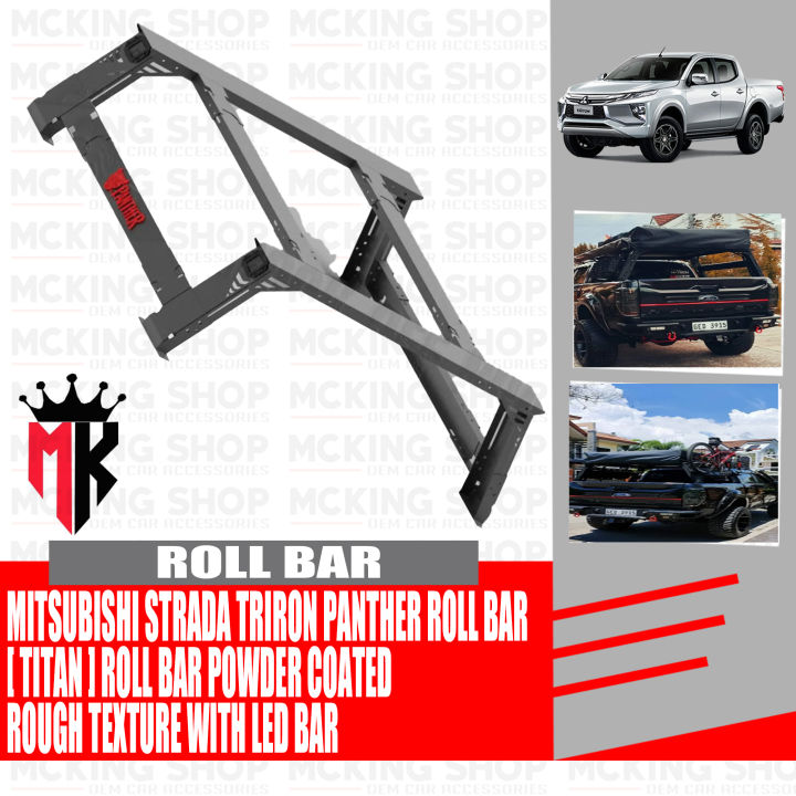 Mitsubishi Strada Triton Panther ( Apollo ) Roll Bar Powder Coated ...