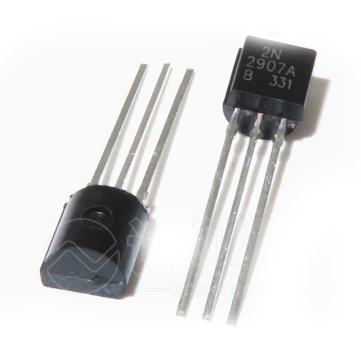 All-new transistor 2N2907 plug-in to-92 0.8 A/60V low-power PNP ...