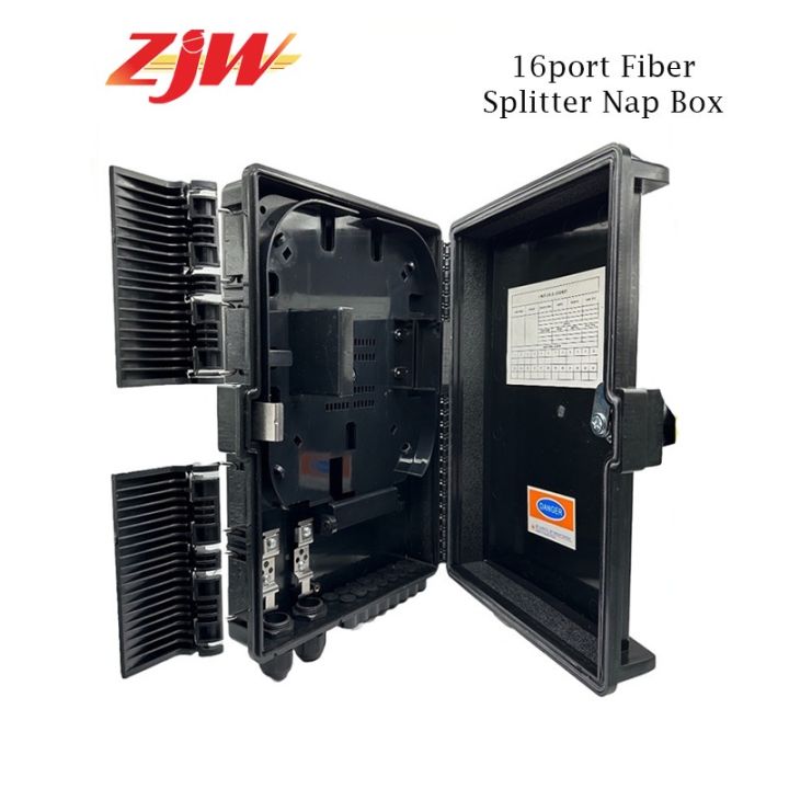 ZJW 16port Fiber Splitter Nap Box FTTH Insert type Fiber Optic ...
