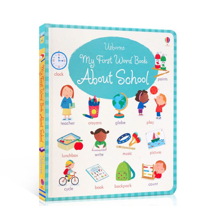 Usborne Book My First Word Book about School Board Book Hardcover ...