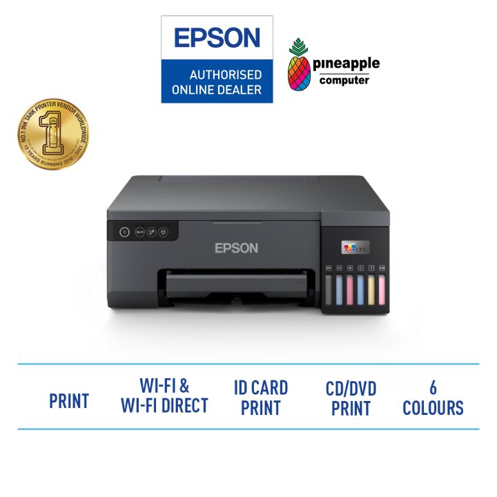 Epson L8050 (replacement of L805) Wifi Ink Tank Photo Printer - Print ...