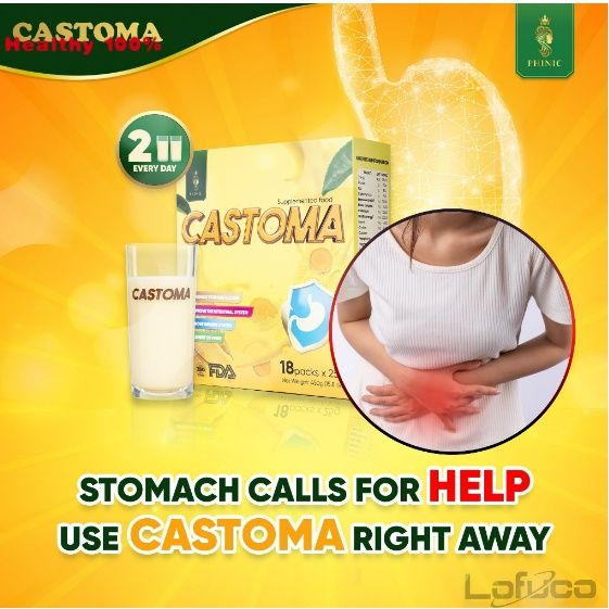 "CASTOMA – Gastric and Duodenal Ulcer Treatment Support - Rapid Relief ...