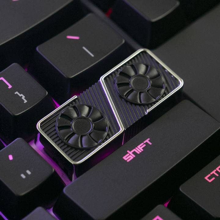 Art key artisan keycap Video card keycap Metal keycaps mechanical ...