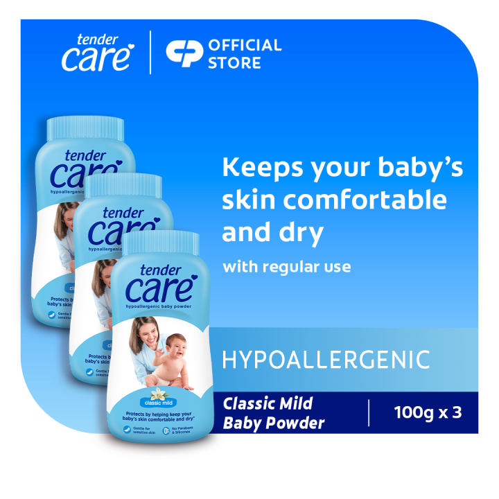Tender Care Classic Mild Baby Powder - Hypoallergenic ...