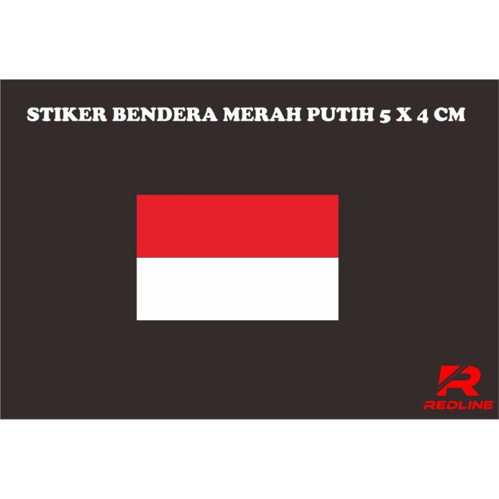 STIKER BENDERA MERAH PUTIH | Lazada Indonesia