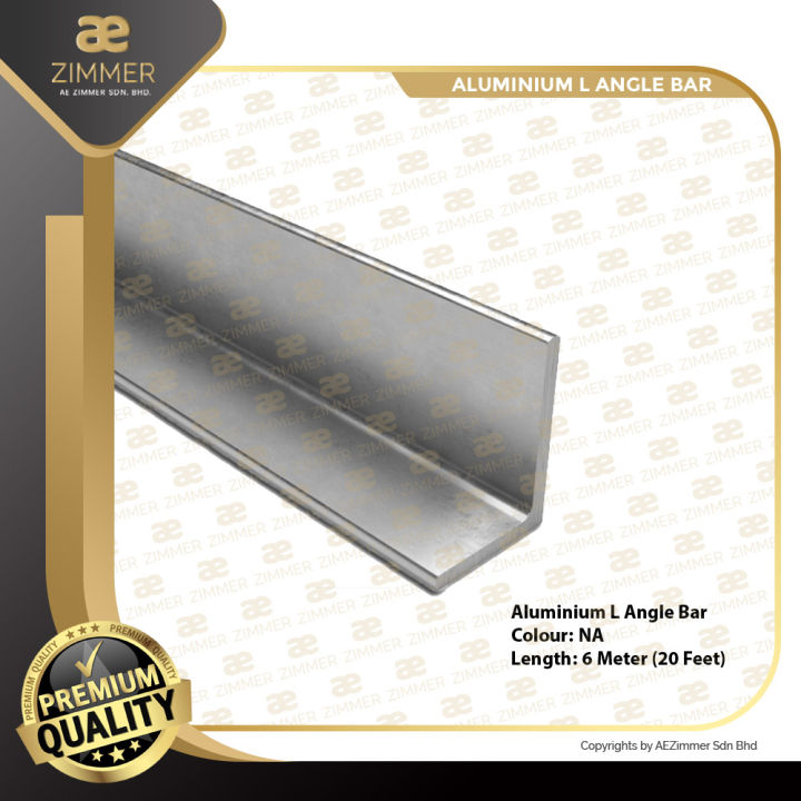 Ae Zimmer Aluminium L Angle Bar (6Meter) | Awning ACP铝L角钢（6米）| 遮阳篷ACP ...