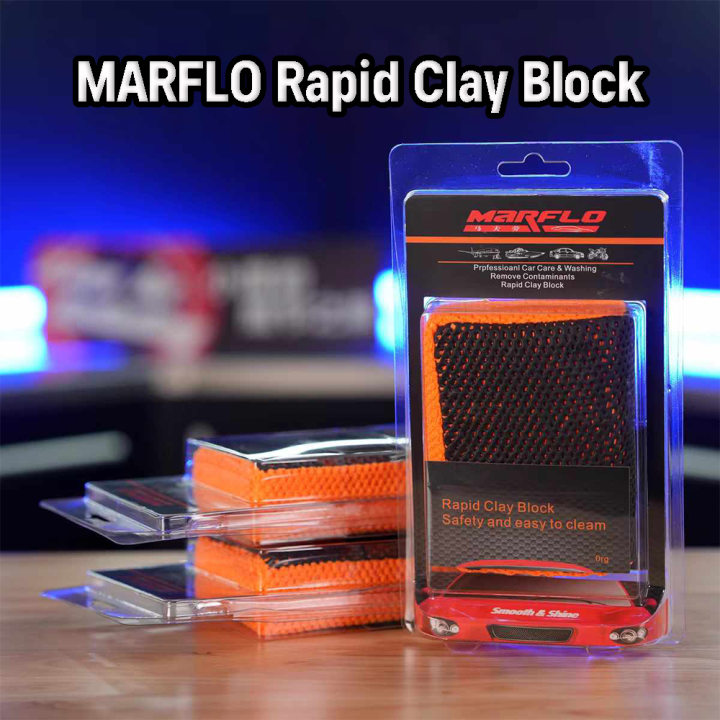 ฟองน้ำดินน้ำมันตาข่าย MARFLO Rapid Clay Block | Lazada.co.th