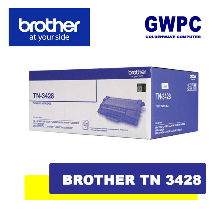 Brother TN-3428 TN-3448 DR-3455 Genuine Toner Drum Cartridge TN3428 ...