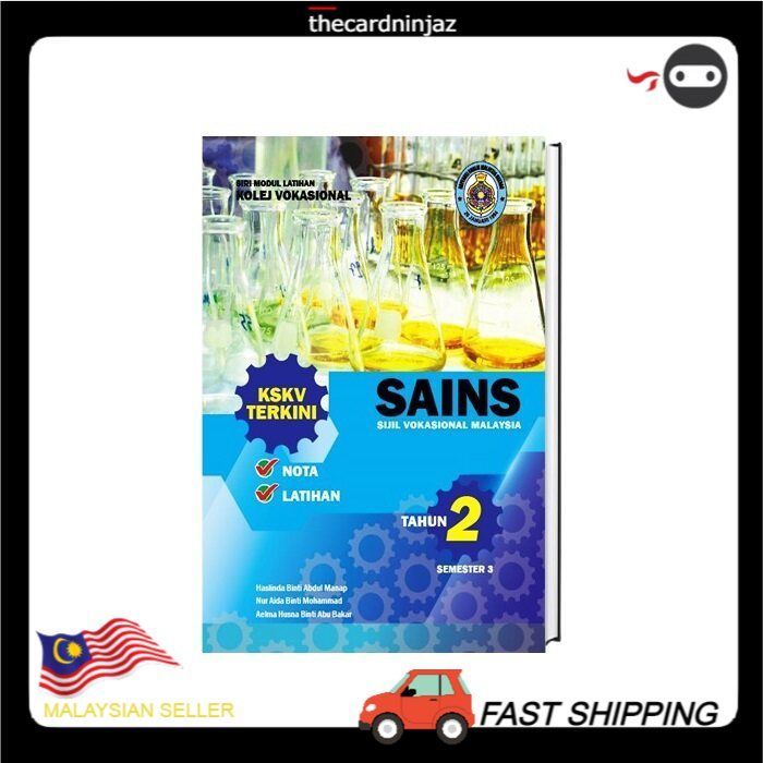 TCNGV Siri Modul Latihan Kolej Vokasional: Sains Tahun 2 Semester 3 | Lazada