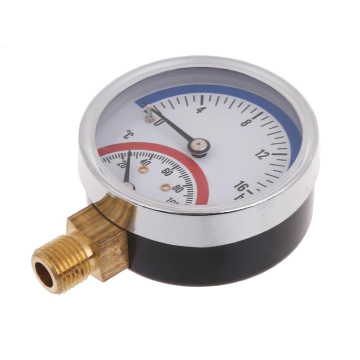 Liquid Filled Pressure Gauge Temperature Pressure Gauge Thermal ...
