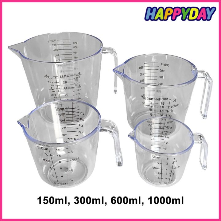 Measuring Cup with Handle Pour Spout Beaker Baking Supplies 1268xx ...