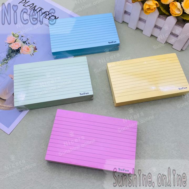 3x5 Colored Index card 100 sheets 160gsm. | Lazada PH