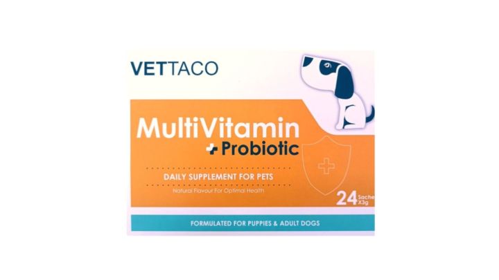 VETTACO Multivitamin + Probiotic For Puppy & Dogs (24 Sachets) | Lazada