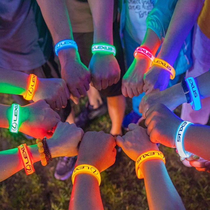 Rechargeable concert LED luminous braceletactivity | Lazada PH