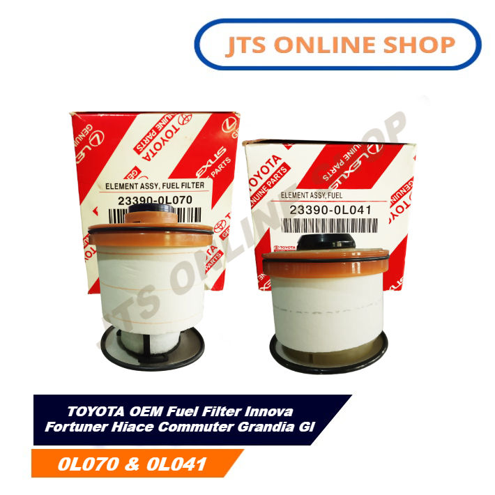 TOYOTA OEM Fuel Filter Innova Fortuner Hiace Commuter Grandia Gl ...