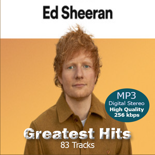 ED SHEERAN GREATEST HITS 83Tracks 256kbps Mp3 music CD | Lazada PH