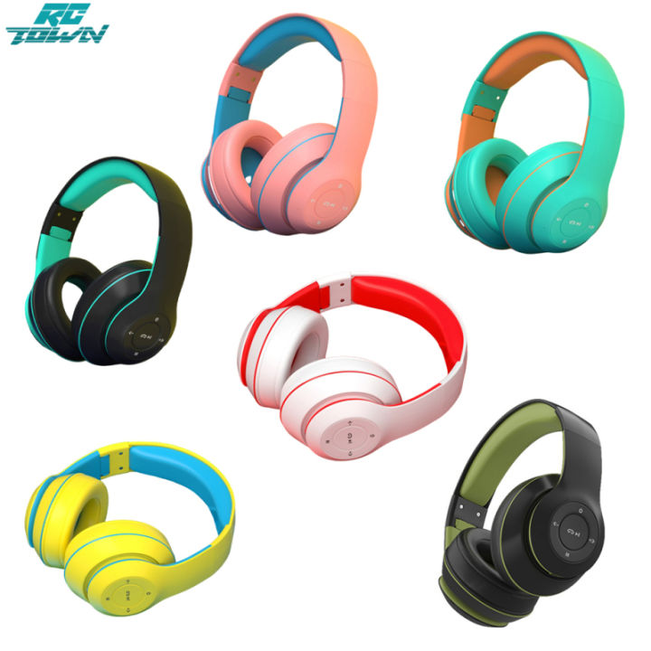 Wireless Headset Noise Canceling Longer Playtime Headphones Low Latency