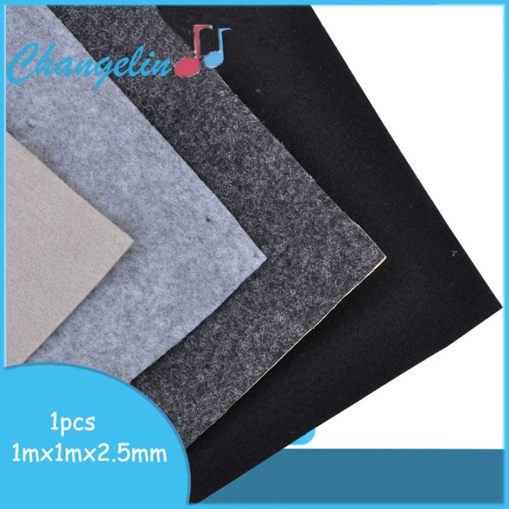 1m x 1m x 2.5mm Subwoofer kes pembesar suara aktif Self-Adhesive Felt ...