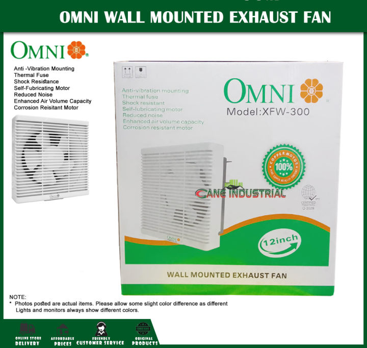 Omni Wall Mounted Exhaust Fan XFW-300 | Lazada PH