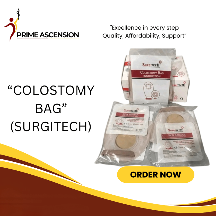 1 BOX COLOSTOMY BAG SURGITECH BOX OF 10'S | Lazada PH
