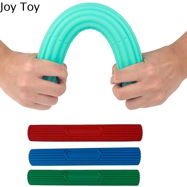 JOY TOY Flexible Twisting Hand Exercise Bar Non-slip Silicone Physical ...