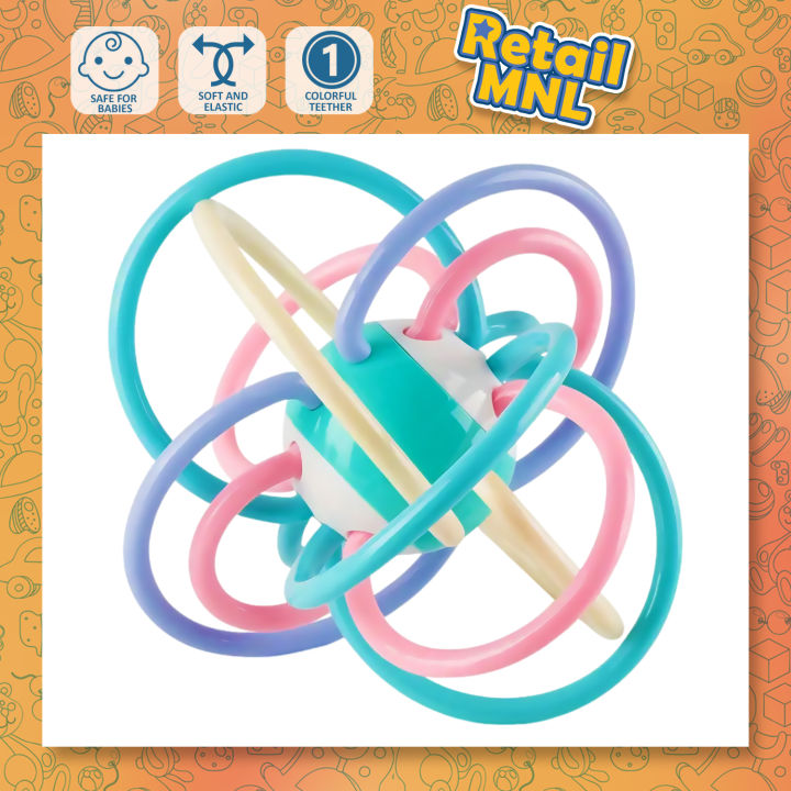 Retailmnl Baby Toy Manhattan Ball Candy Rattles Develop Intelligence ...