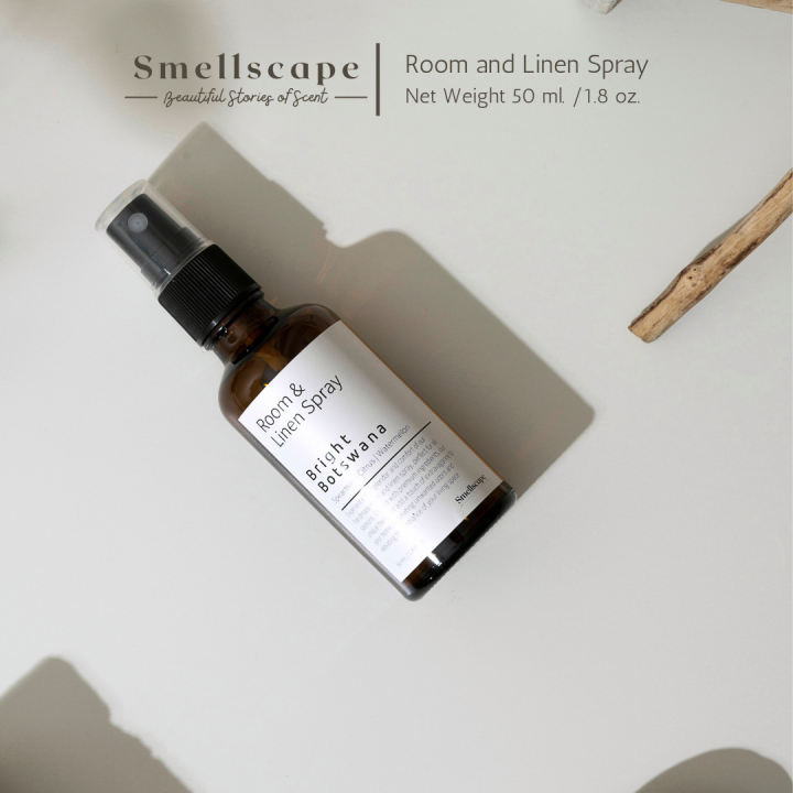 Smellscape Room and Linen Spray 50 ml. สเปรย์หอมปรับอากาศสำหรับใช้ภายใน ...