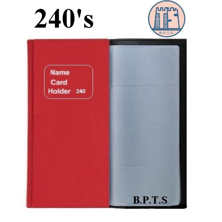 PVC Name Card Holder / Business Card Holder (160/240/320) Cards | Lazada