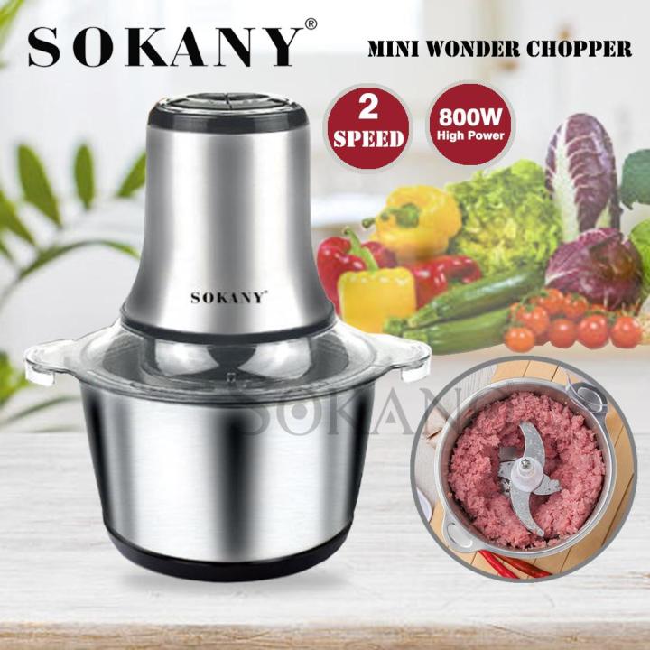 SOKANY LB7005A Mini Wonder Chopper Dual Speed 3.0L Large Capacity ...