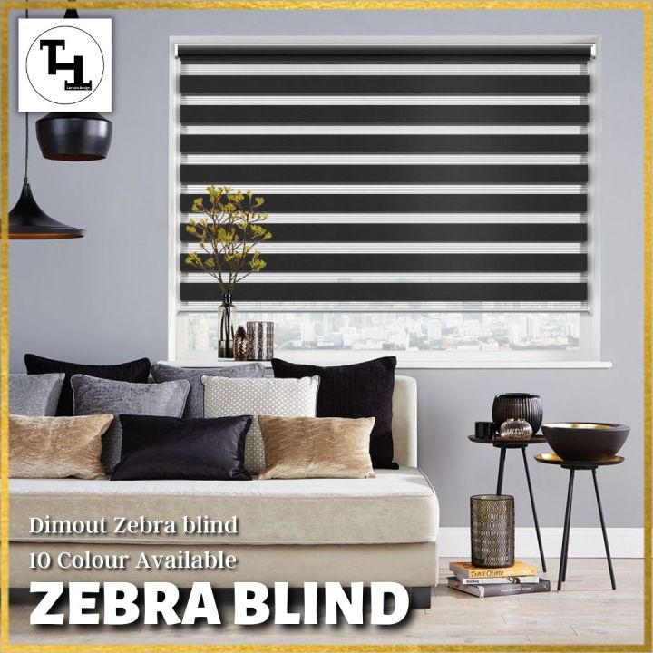 Ready Stock!!! Zebra Blind / Langsir Bidai Korea / Hight 6 Feet / Free ...