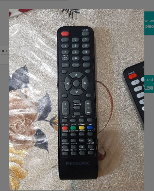 RM-L1210 replaces the brand new pensonic remote control needs to be ...