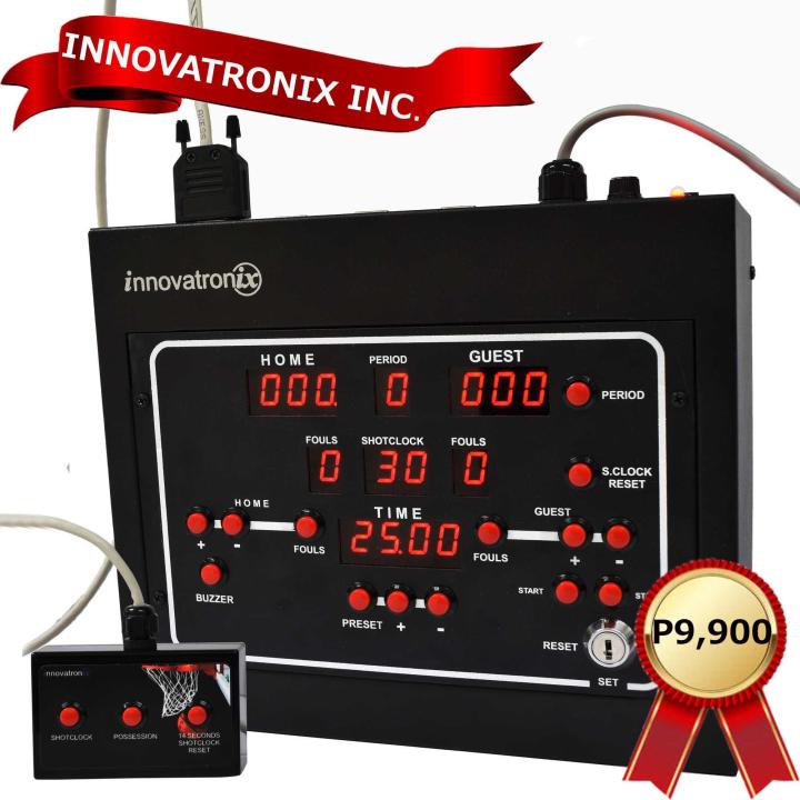 Innovatronix/Tronix Basketball Scoreboard Controller 10 x 8.5 x 4.25 Main Controller Only ...