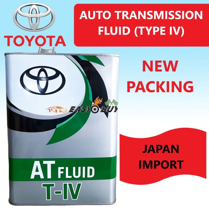 ( IMPORT ) 08886-81015 JAPAN 100% ORI TOYOTA ATF T-IV (4L) - AUTO ...