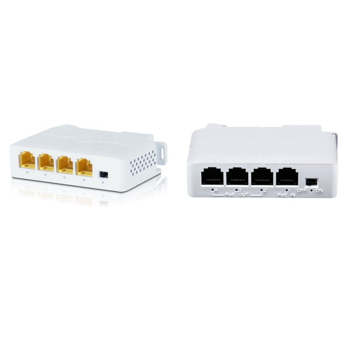 () 1 to 3 Port PoE Extender Poe Repeater IEEE802.3Af for IP ...