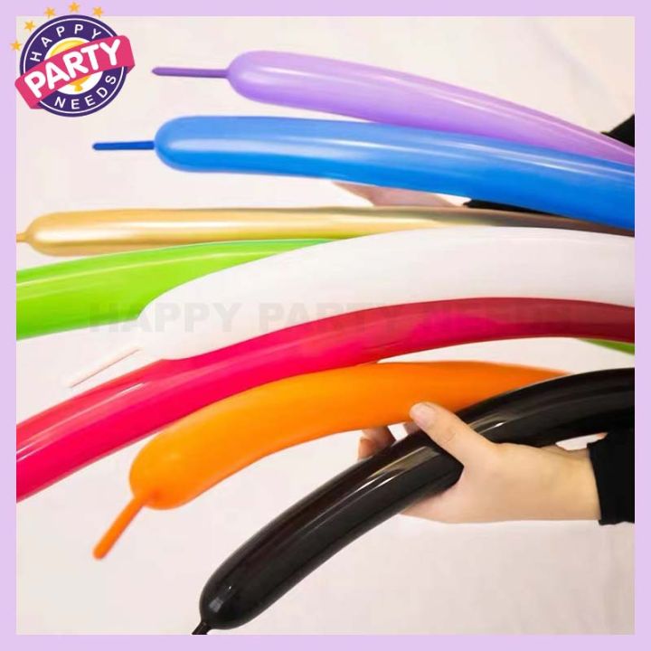20PCS Long Balloons Twisting Balloon Size 260Q For Decoration Birthday ...