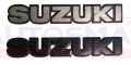 SUZUKI Letter Logo Car Auto Rear Trunk Emblem Badge Sticker Decal ...