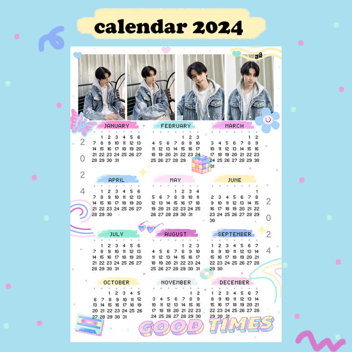 789 debut group - ปฏิทิน 2567 calendar 2024 789 trainee BUS | Lazada.co.th