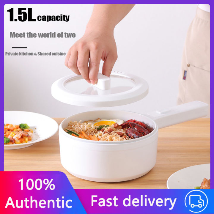 1.5L Electric Steamer Multifunctional household non-stick frying pan ...