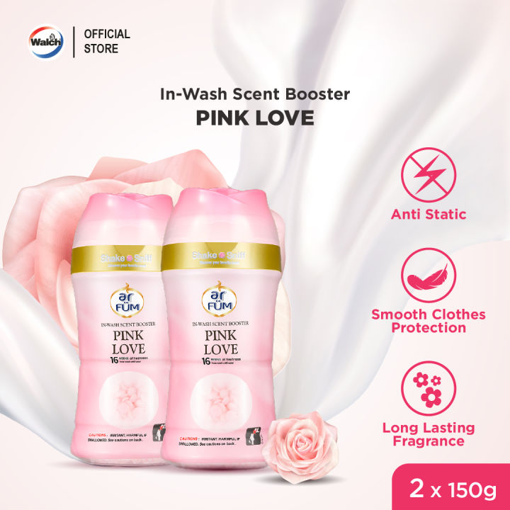 [TWIN PACK] ar FÜM in-wash Scent Booster Pink Love 150g | Lazada