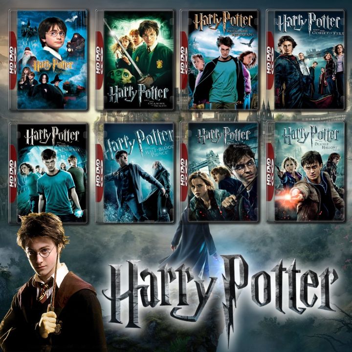 Harry Potter (รวม 8 ภาค) DVD Master พากย์ไทย | Lazada.co.th