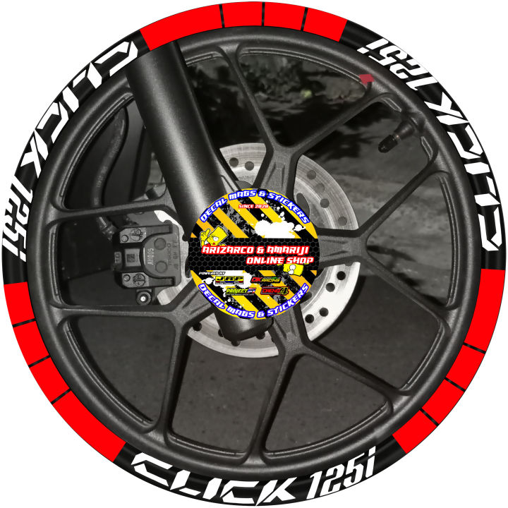HONDA CLICK 125i NEW DECAL MAG STICKER GOOD FOR 2 MAGS | Lazada PH