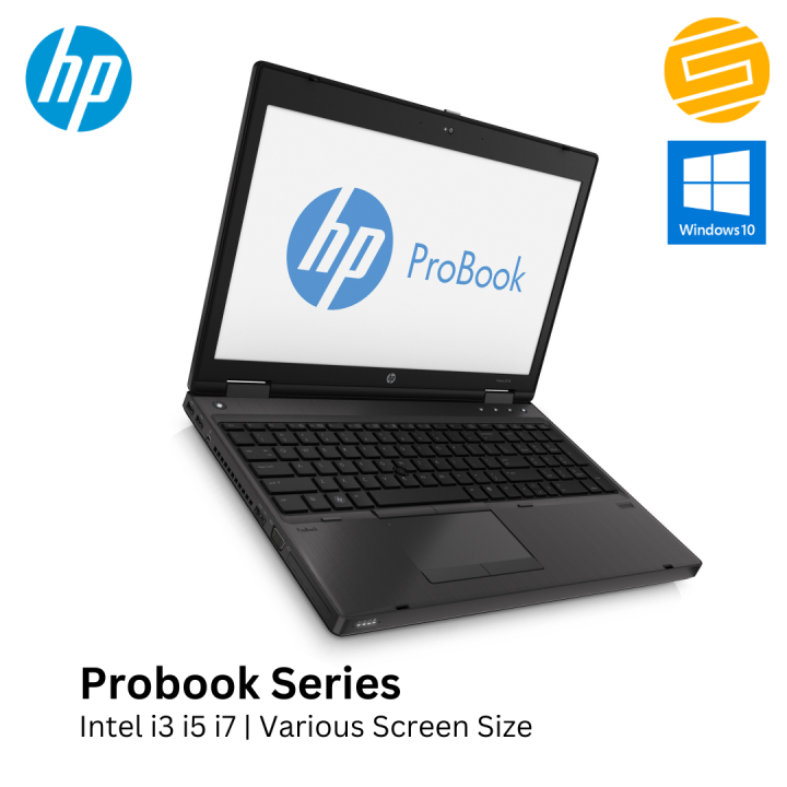 HP PROBOOK 6570B - INTEL i3 i5 i7 - 4GB 8GB RAM - 128GB 256GB SSD | Lazada