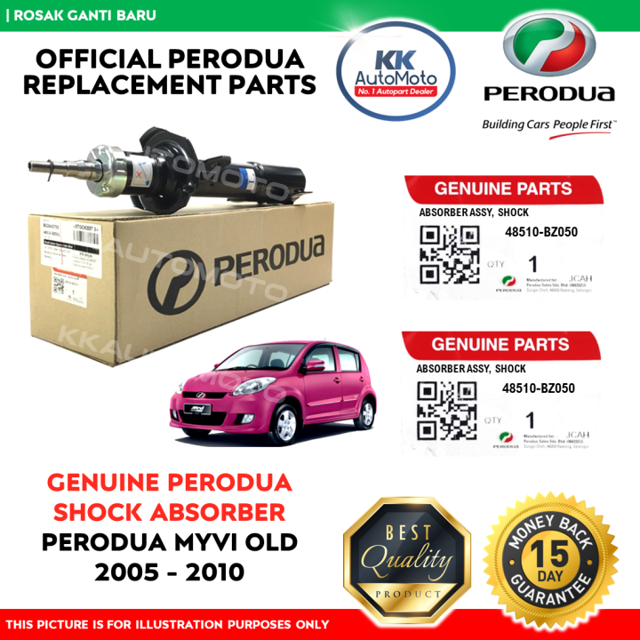 Perodua Myvi Old Lama 2005 - 2010 Sepasang Pair Genuine Proganti Front ...