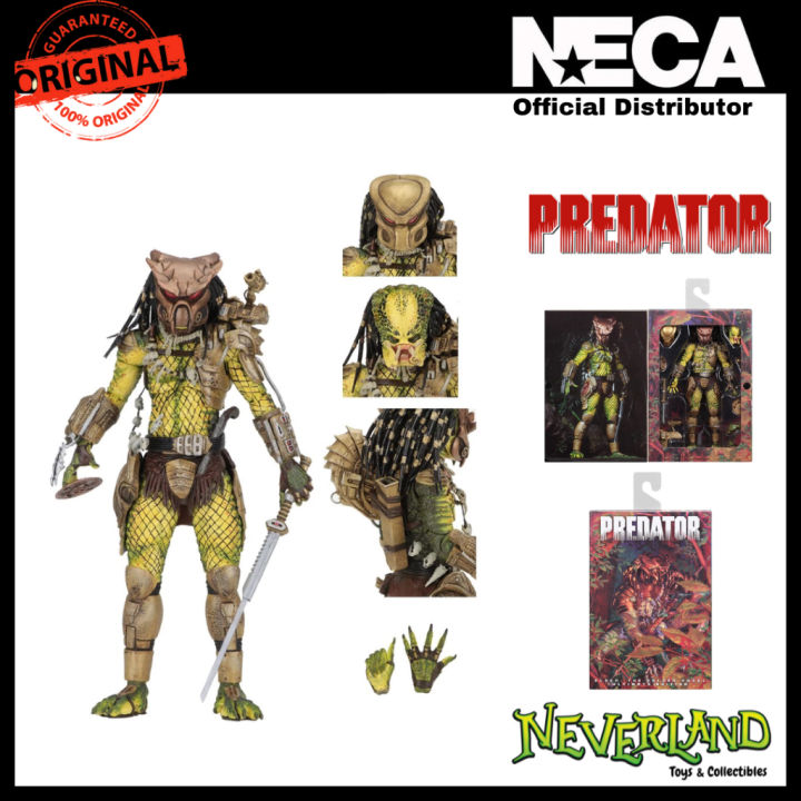 (NECA) Predator - 7" Scale Action Figure - Ultimate Elder: The Golden ...