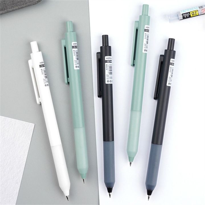 LGJGHJG Office Simple 0.5mm 0.7mm Student Drawing Plastic Automatic ...