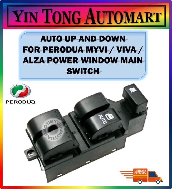 "Auto Up and Down" Perodua Myvi / Alza / Viva OEM Power Window Main ...