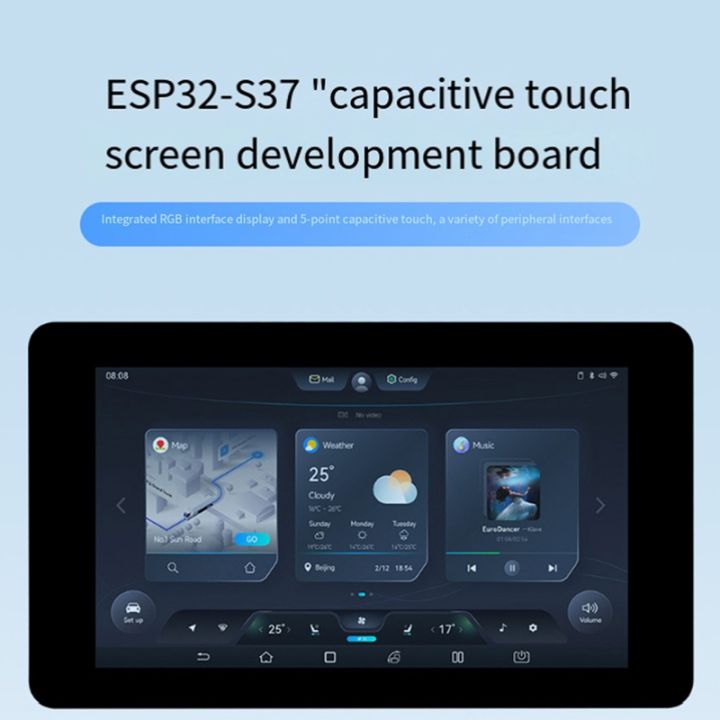 LA3P】-7 Inch Capacitive Touch Screen ESP32 S3 with Board LVGL Programming Development CAN RS485 ...