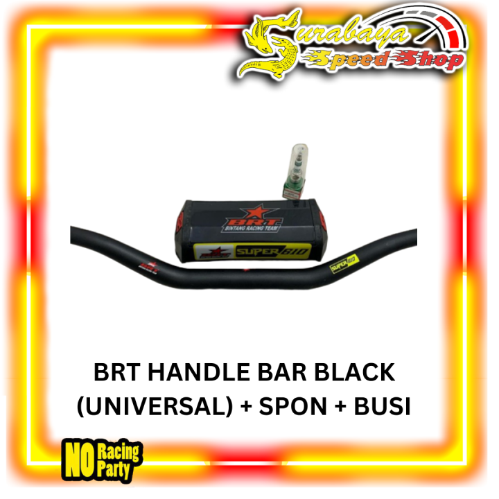 BRT Handle Bar Black Universal Stang Fatbar Super Plus Busa Stang dan ...