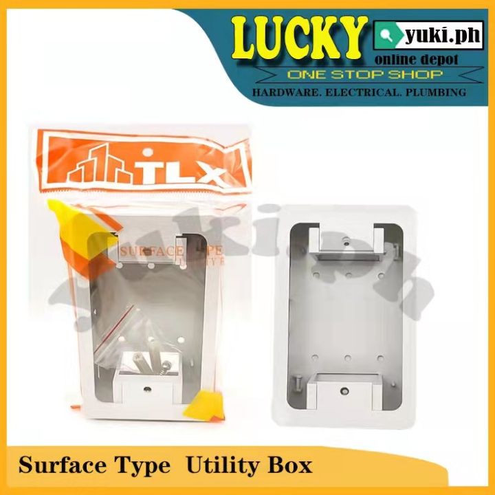 TLX Surface type Utility box ( SOLD PER PIECE ) | Lazada PH